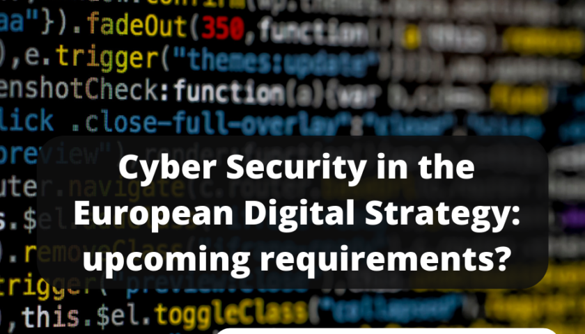 Information paper: European Cybersecurity Policy Framework: Build ...